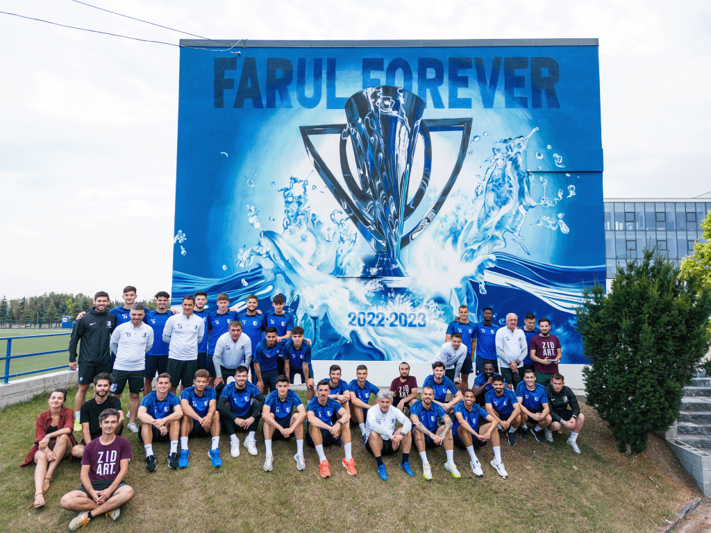 Arta întâlnește sportul: un proiect unic ZIDART la Academia „Gheorghe ...